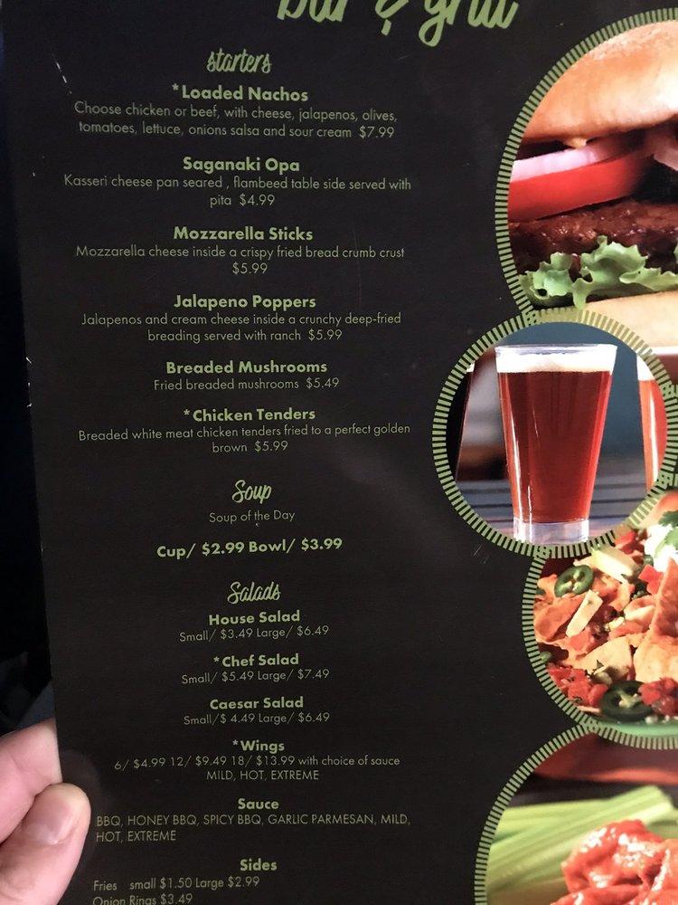 Menu at XO Bar & Grill, Saint Clair Shores