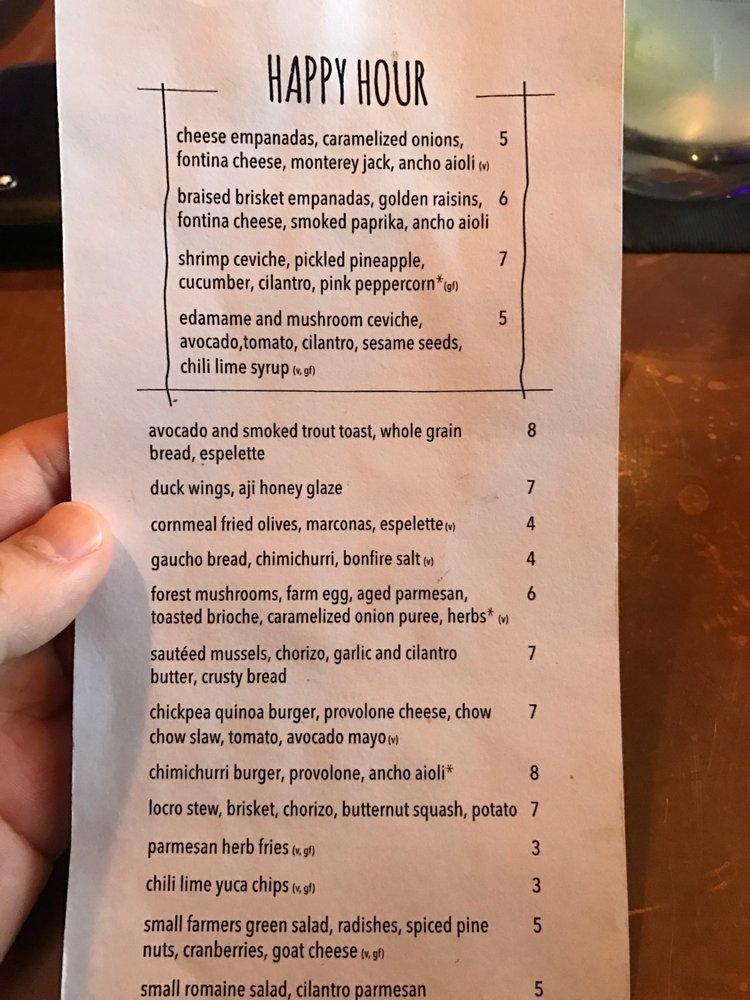 Menu at Lechon pub & bar, Portland