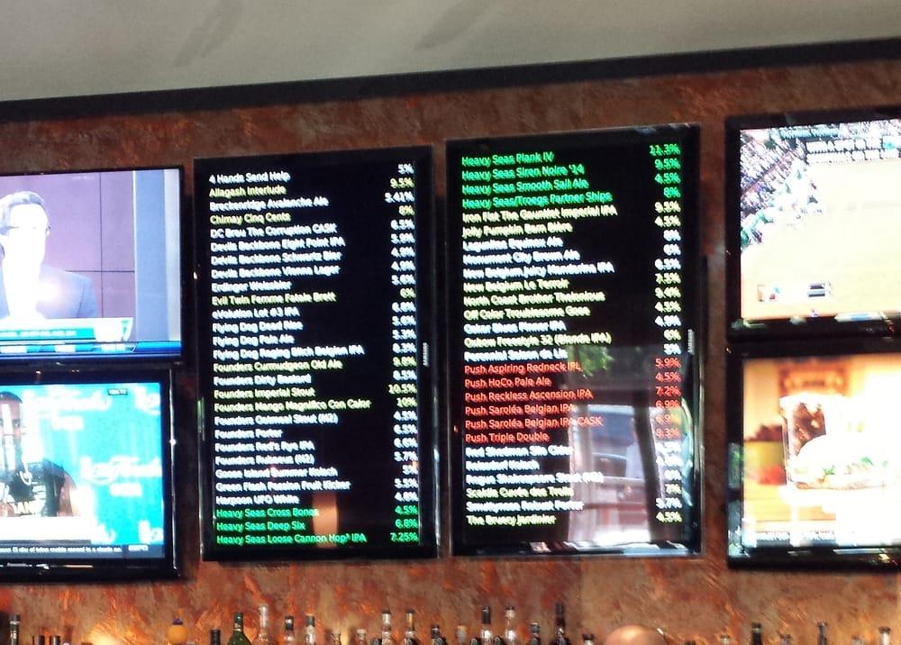 Menu at Frisco - Columbia pub & bar, Columbia