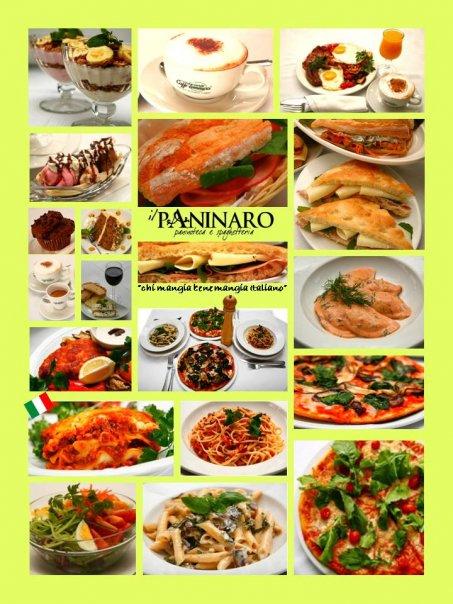 Menu at Il Paninaro restaurant, Cape Town, 14 Alfred St