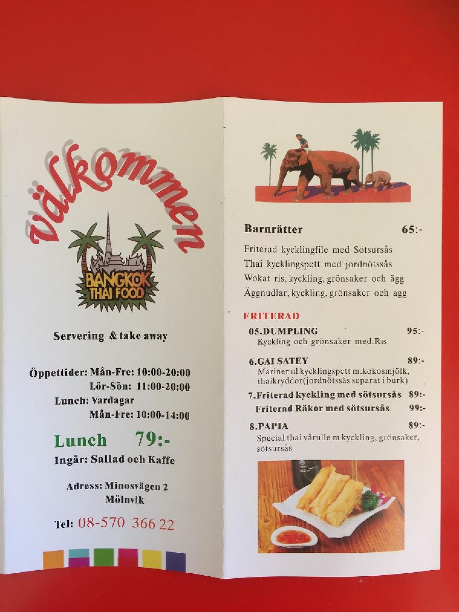 Menu at Foodle restaurant, Huddinge