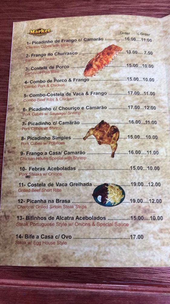 Menu at Market BBQ #2, Newark