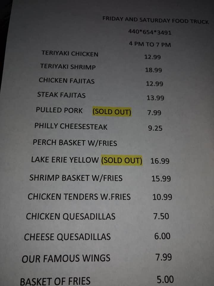 Menu at Wakeman Elevator Craft Beer And Wine Barn, Wakeman