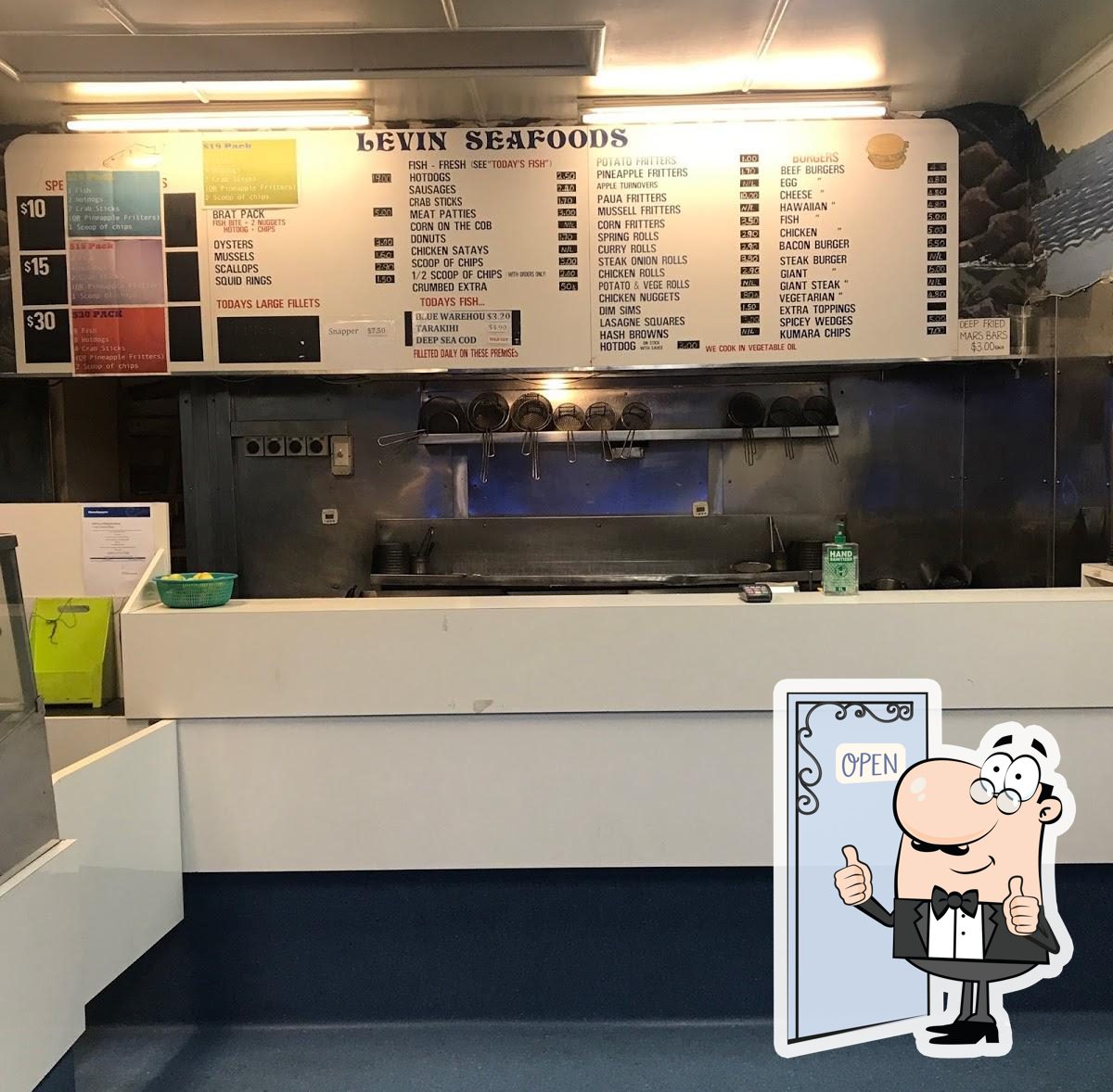 Levin Seafoods, Levin - Restaurant menu, prices and reviews