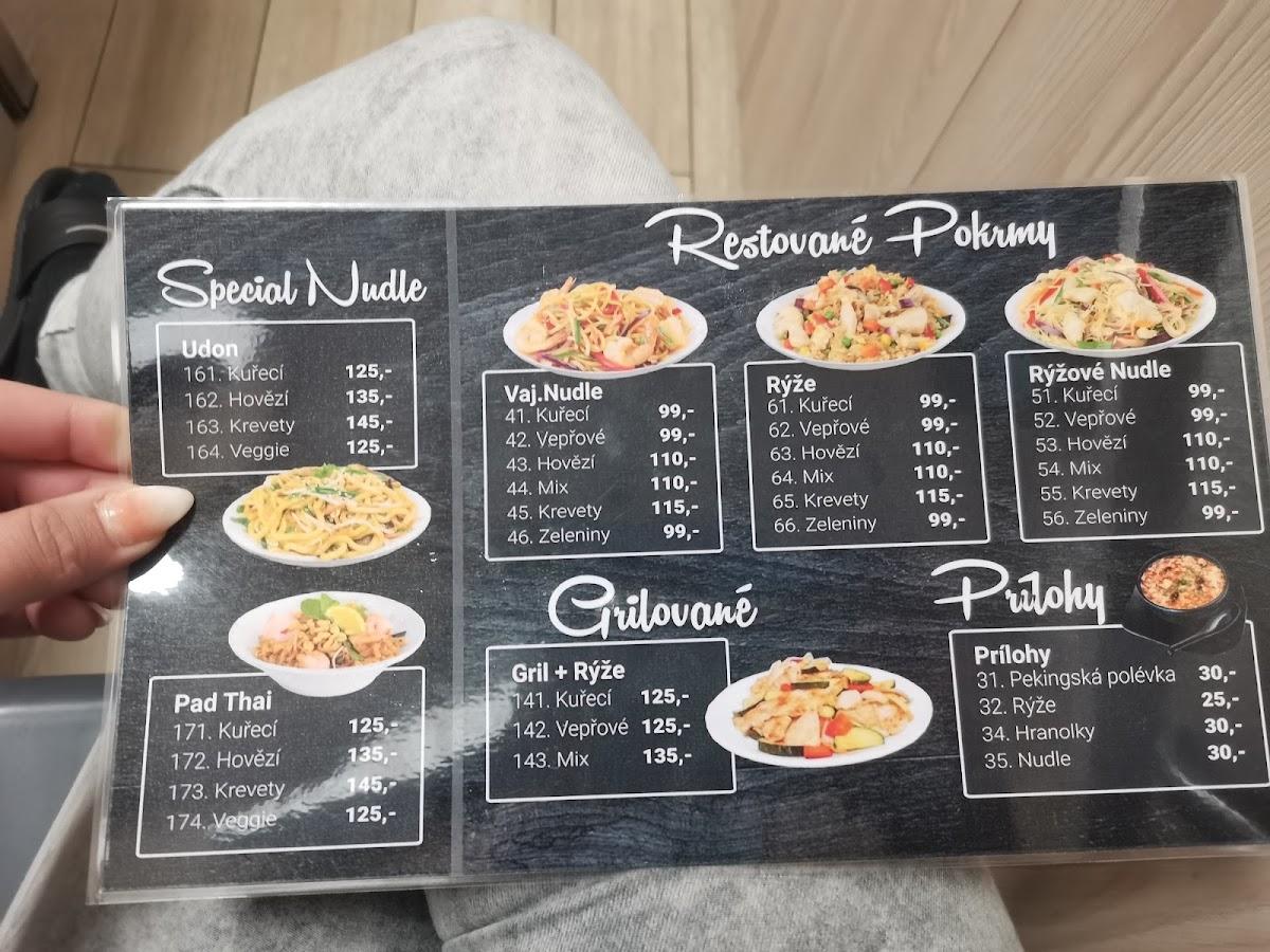 Menu at O-Hay Bistro restaurant, Novy Bohumin