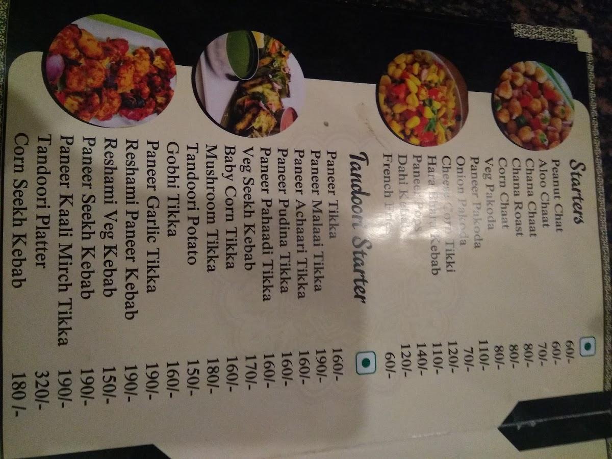 Menu at Machaan Rooftop Restaurant, Indore
