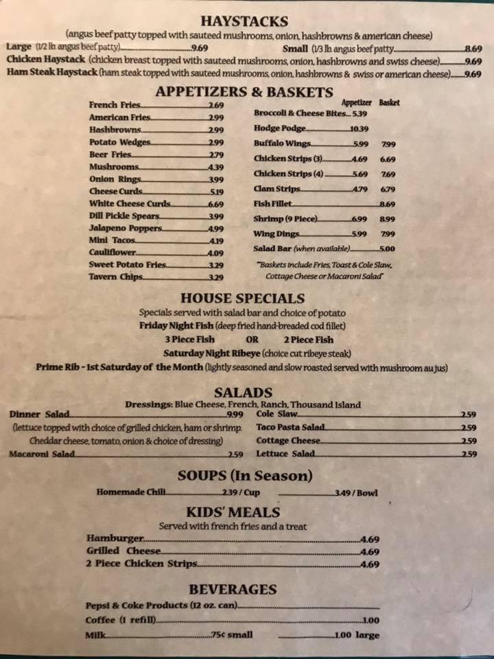 Menu at K-town Tap pub & bar, USA, 347th St