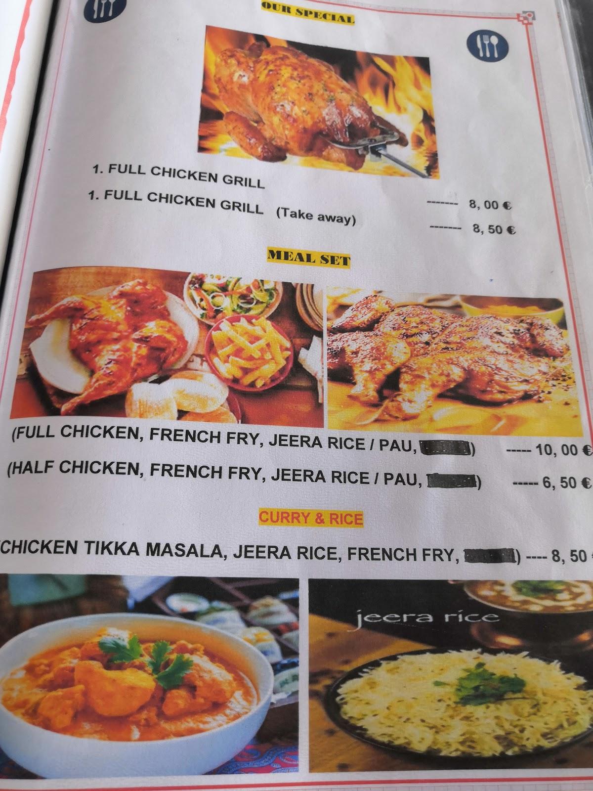 Carta de Restaurante O Farnel, Portugal, Av. da Palmeira
