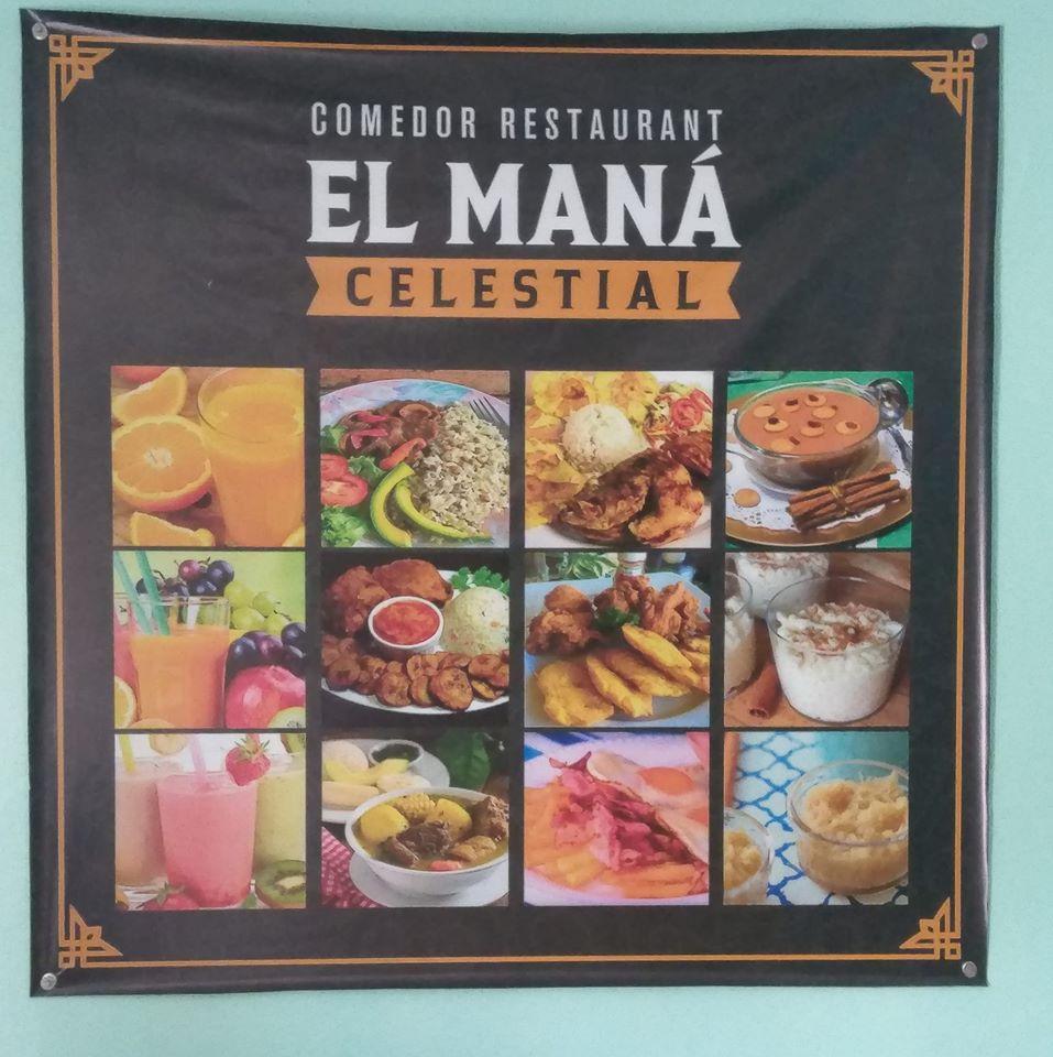 Menu at Comedor Restaurant El maná Celestial, La Romana