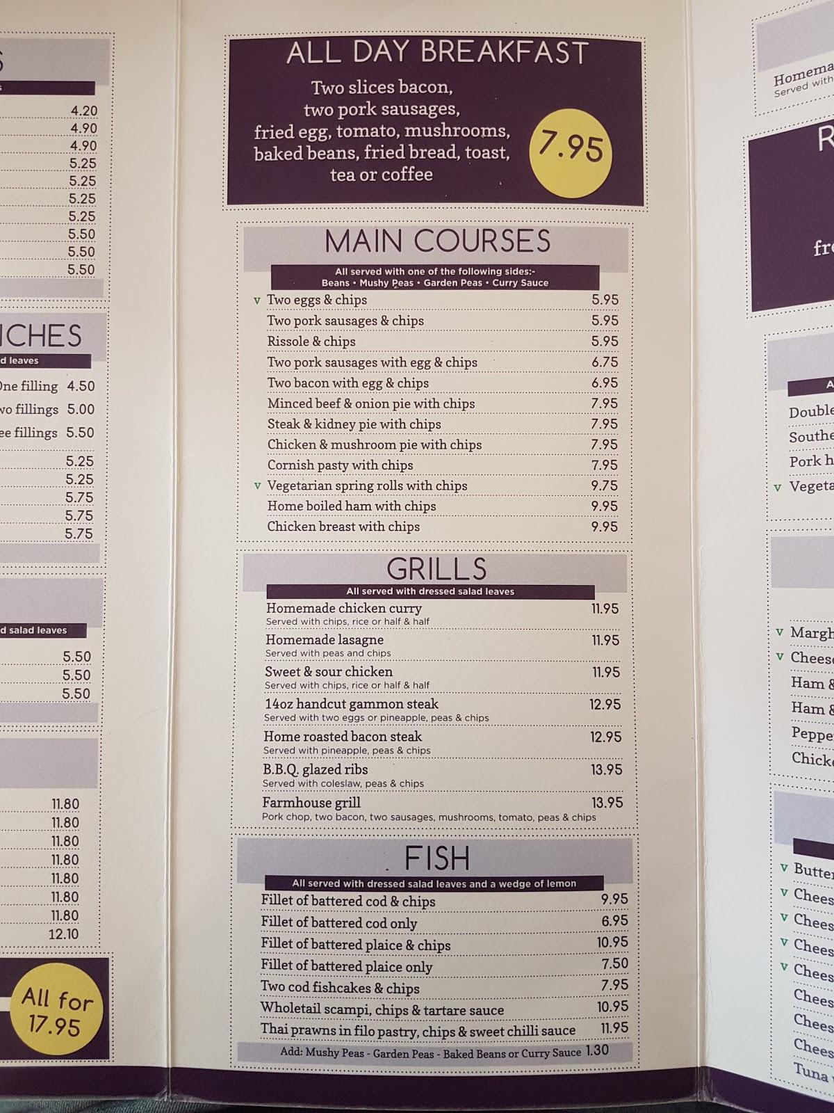Menu at The New Celtic Restaurant, Aberaeron