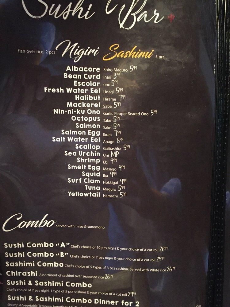 Menu at Yamato Japanese Restaurant, Grover Beach, W Grand Ave