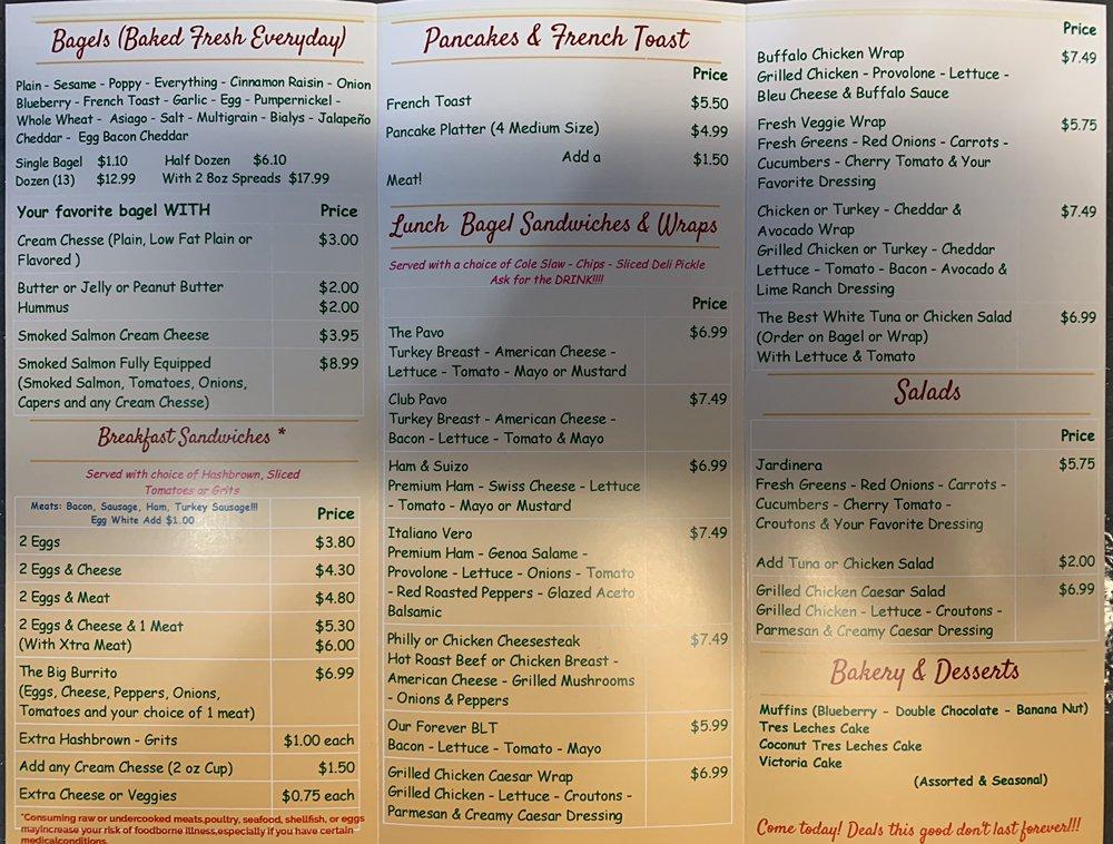 Menu at Toucan Cafe 9 - Breakfast Lunch Dessert, West Palm Beach