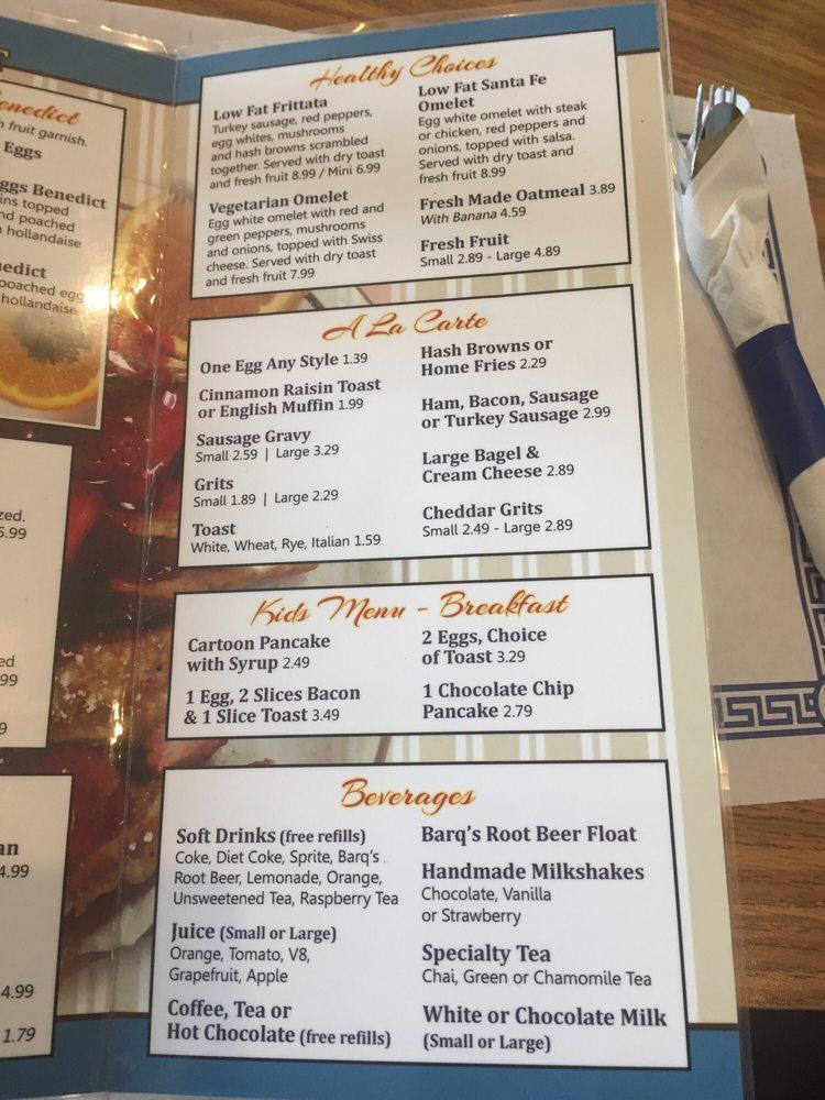 Menu at Butch's Place Family Restaurant, Erie