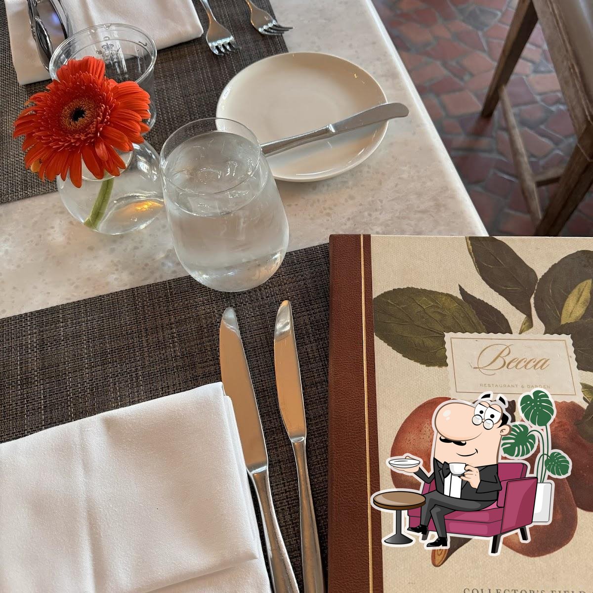 Becca Restaurant & Garden, Virginia Beach - Restaurant menu, prices and ...