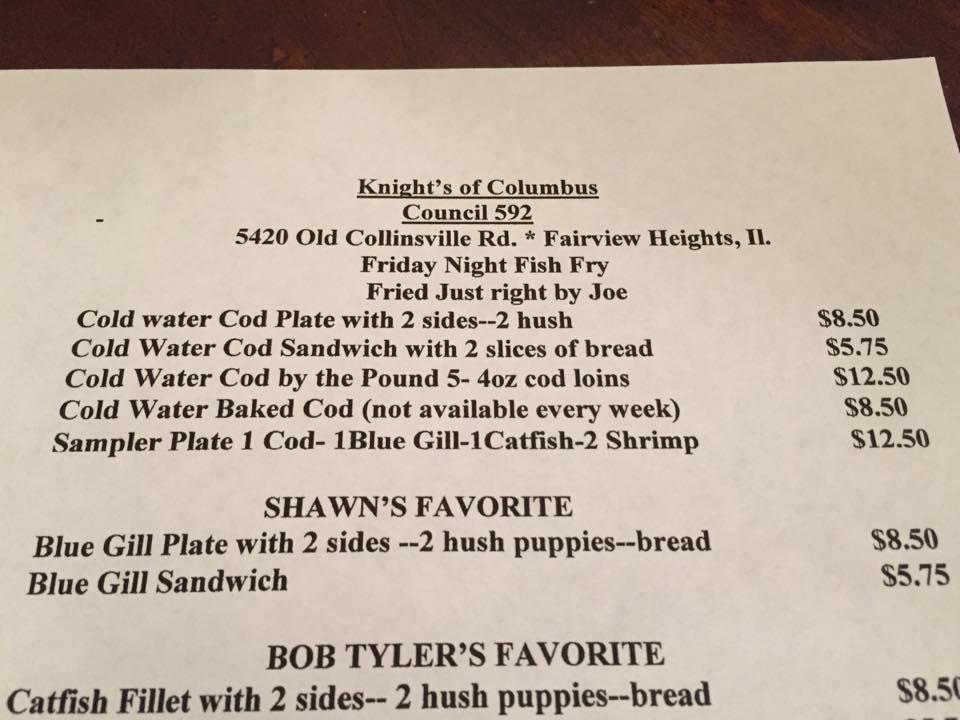 Menu at Walton's Kitchen and Fish Fry restaurant, Fairview Heights