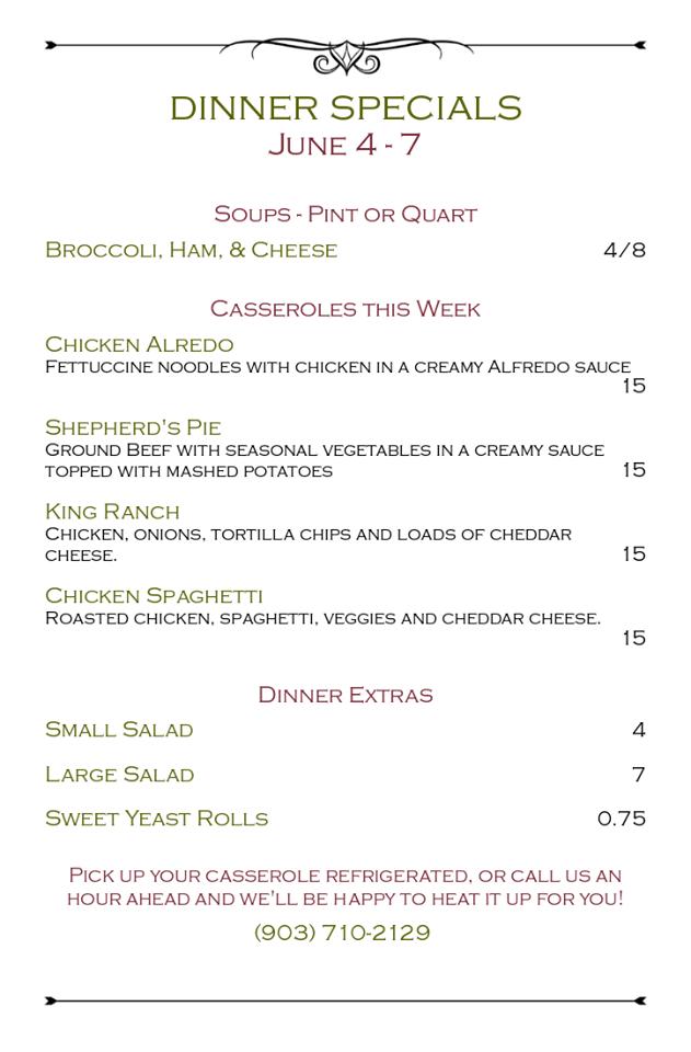 Menu At 4 Way Cafe Tyler Menu At 4 Way Cafe Tyler