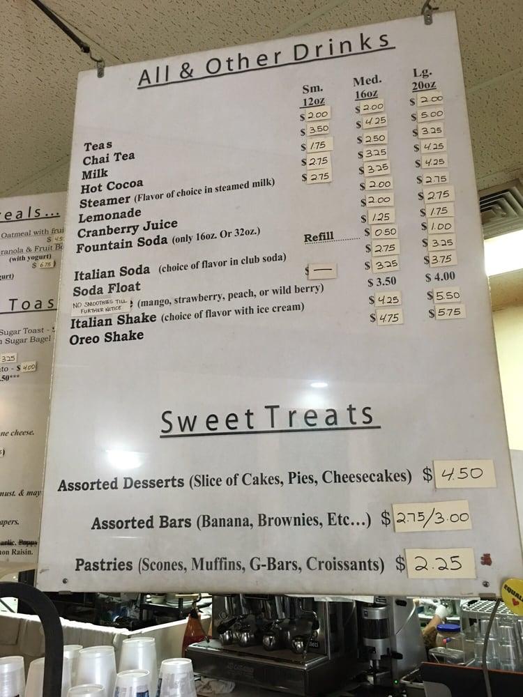 Menu at Sure Shot Cafe Hawaii, Honolulu