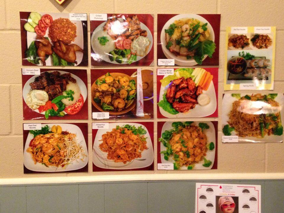Menu at Chinese Kitchen restaurant, Jasper