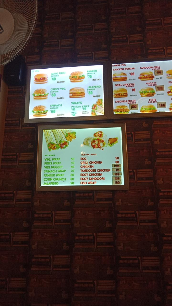 Menu at BB THE BURGER BITE, Machhiwara