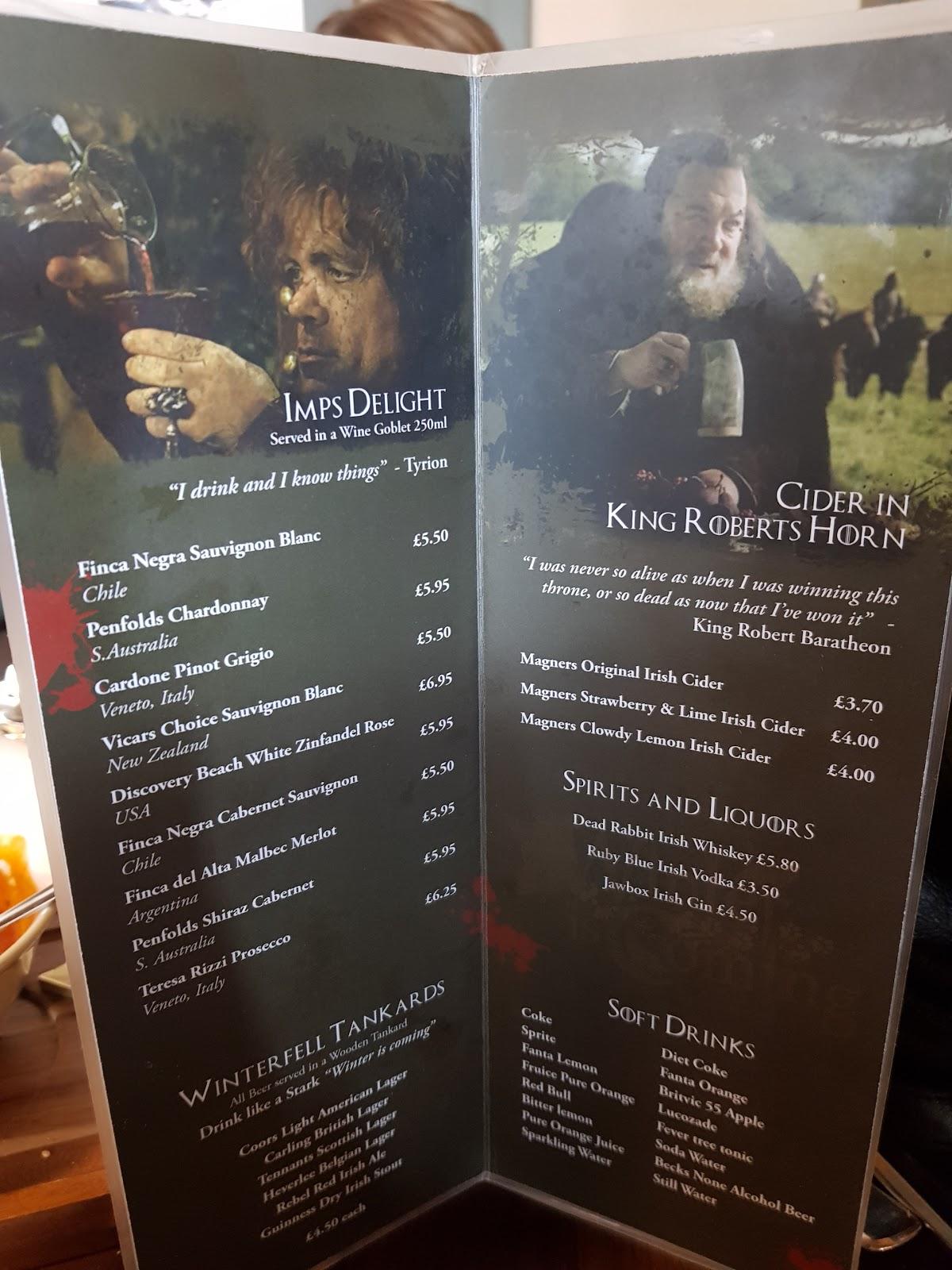 Menu at Lobster Pot pub & bar, Portaferry