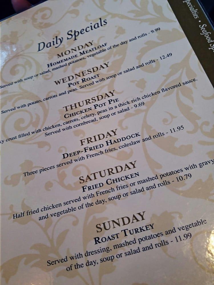 Menu at Dearborn Cafe, Sandwich