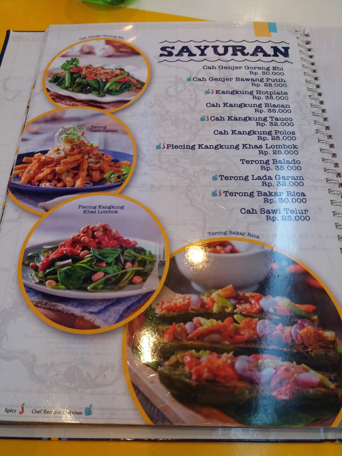 Menu at Daun Lada restaurant, Sidoarjo, Lippo Plaza Sidoarjo