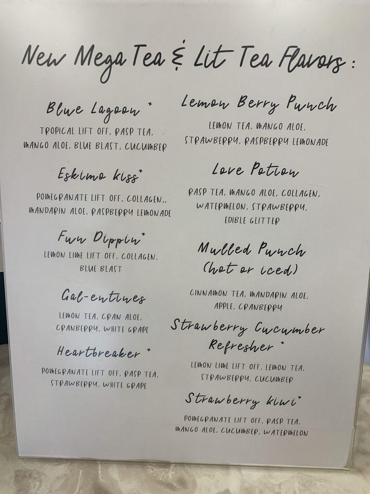 Menu at Elevated Nutrition pub & bar, West Greenwich