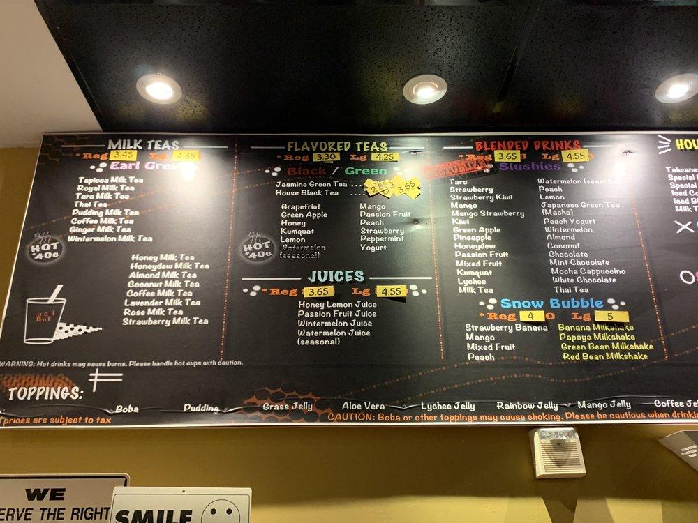 Menu at Quickly cafe, West Covina, S Azusa Ave
