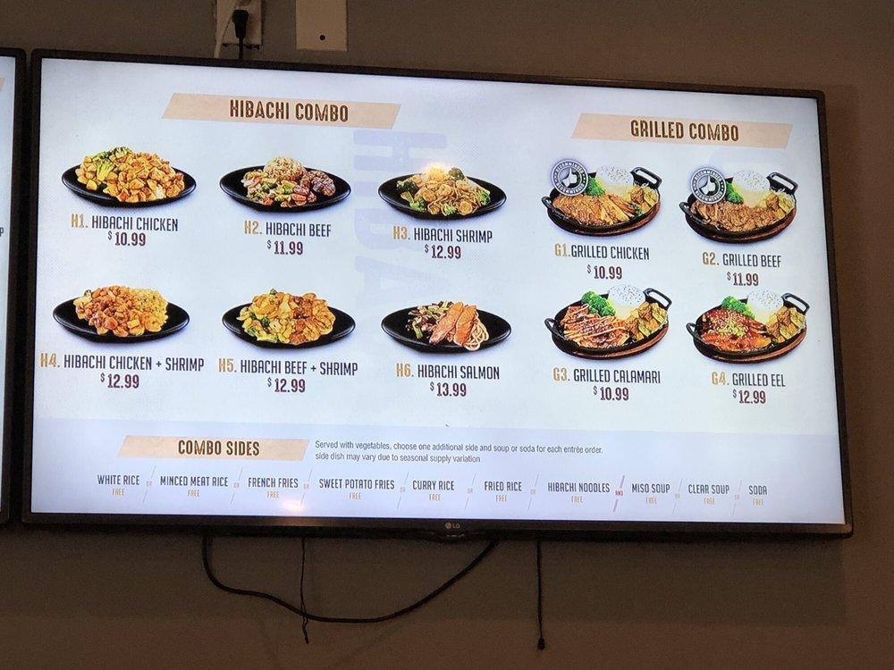 Menu at Token Ramen & Kung Fu Tea restaurant, Riverview