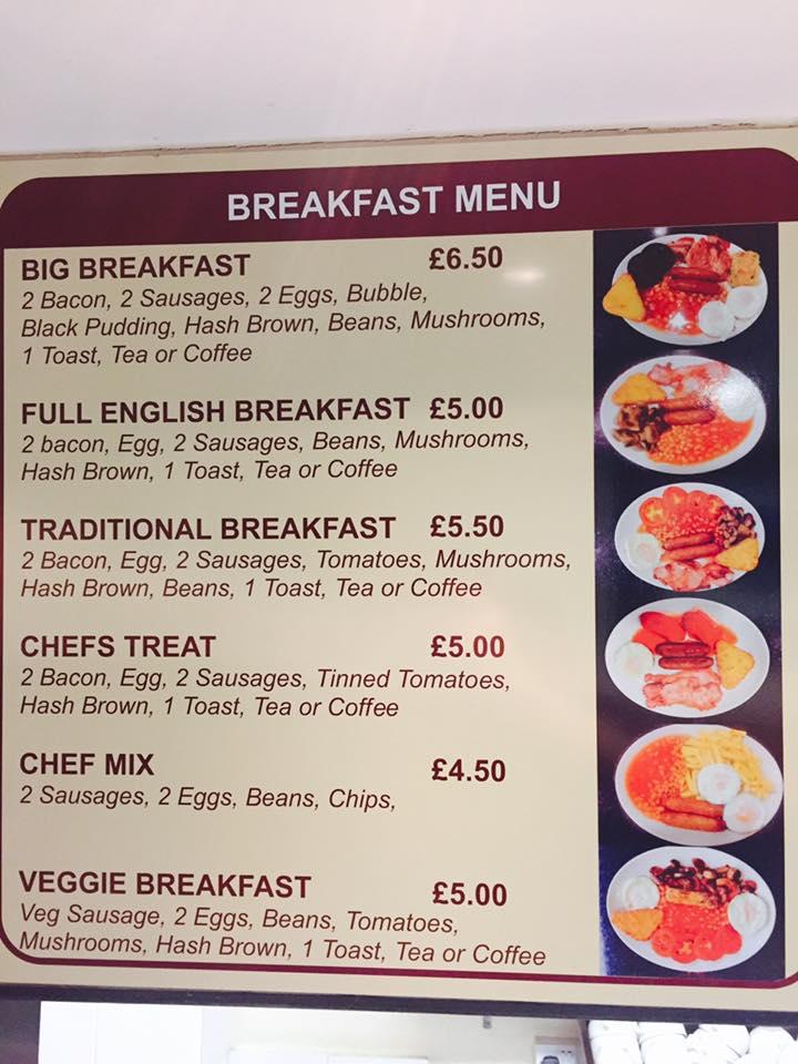 Menu at Forest Cafe, Erith, 35 Forest Rd
