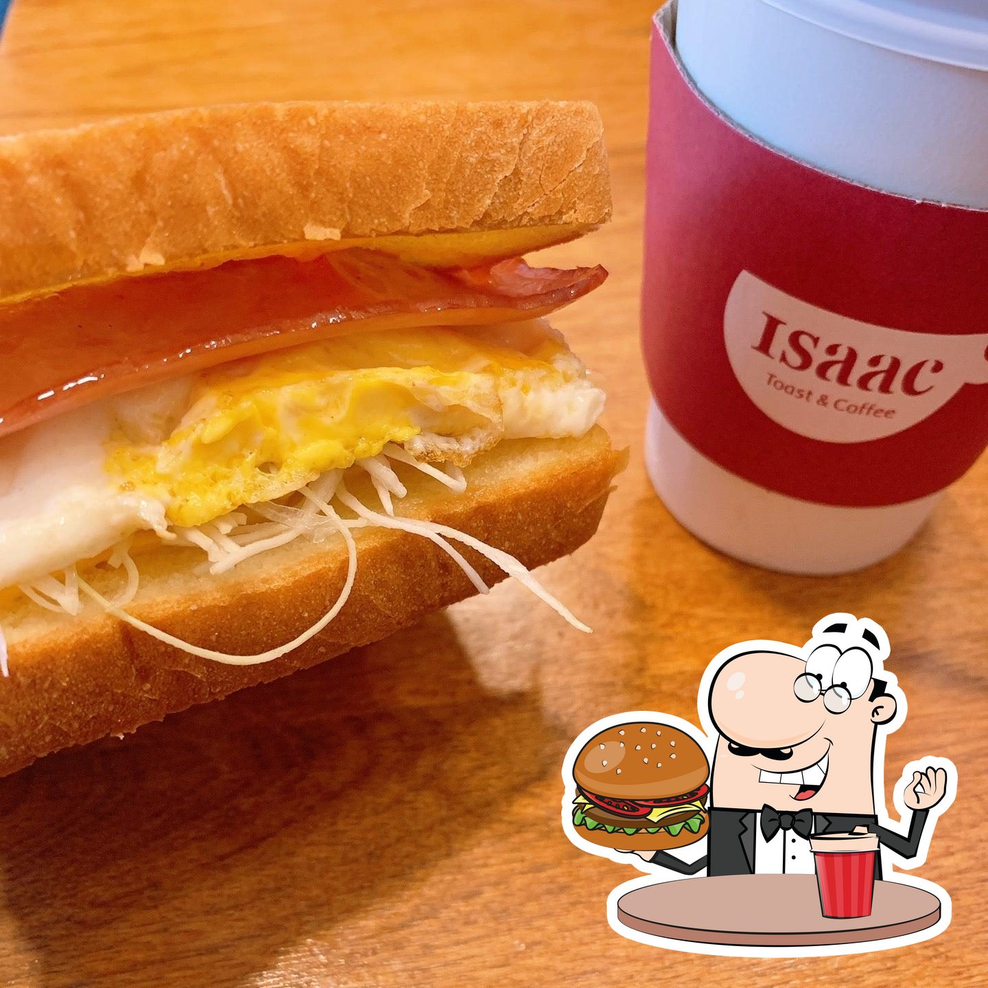 Isaac Toast & Coffee Sinseoldong Station, Seoul - Restaurant menu ...