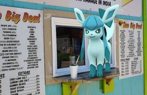 Menu at Sno Big Deal desserts, Woodward