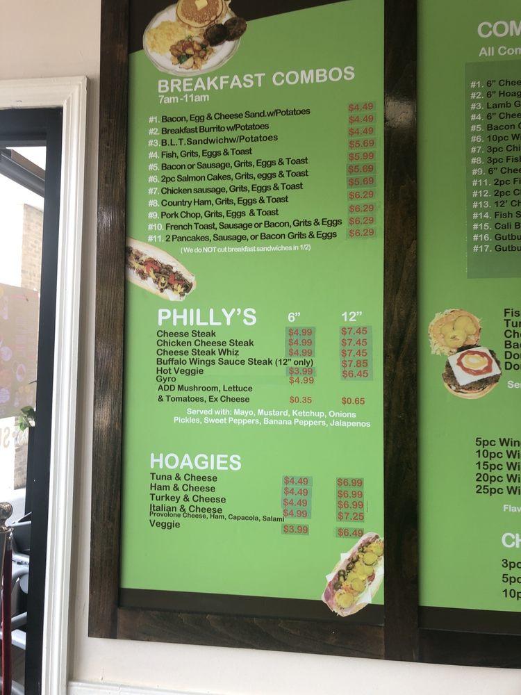 Menu at Gut Busters Cascade restaurant, Atlanta, Cascade Rd