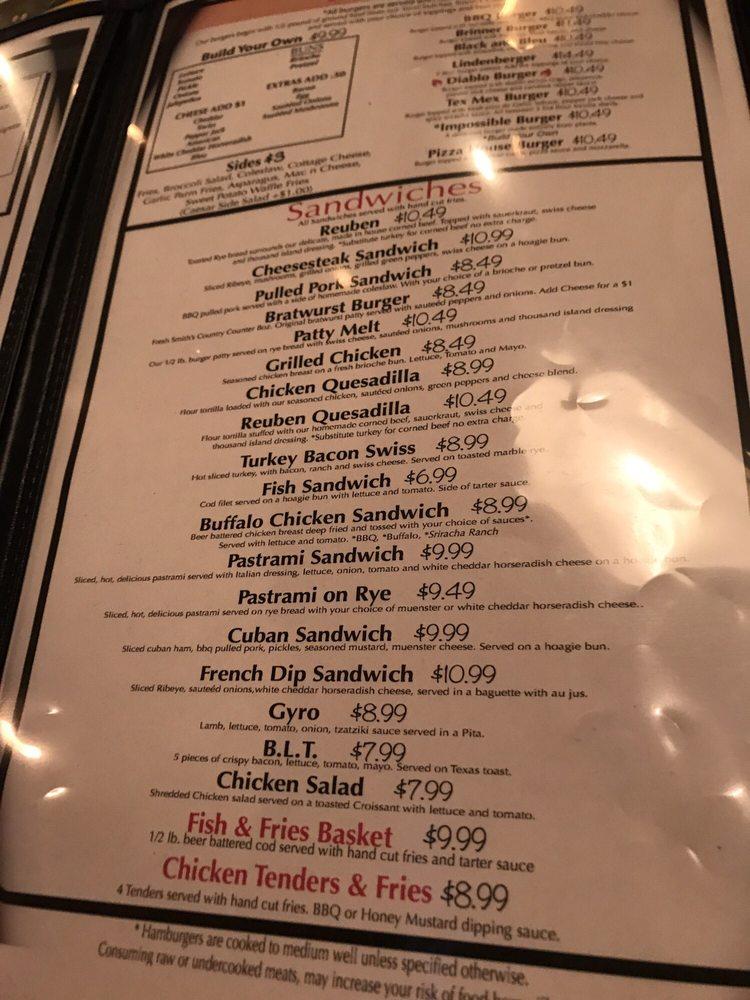 Menu at The Freight House Pub & Grill, Norwalk