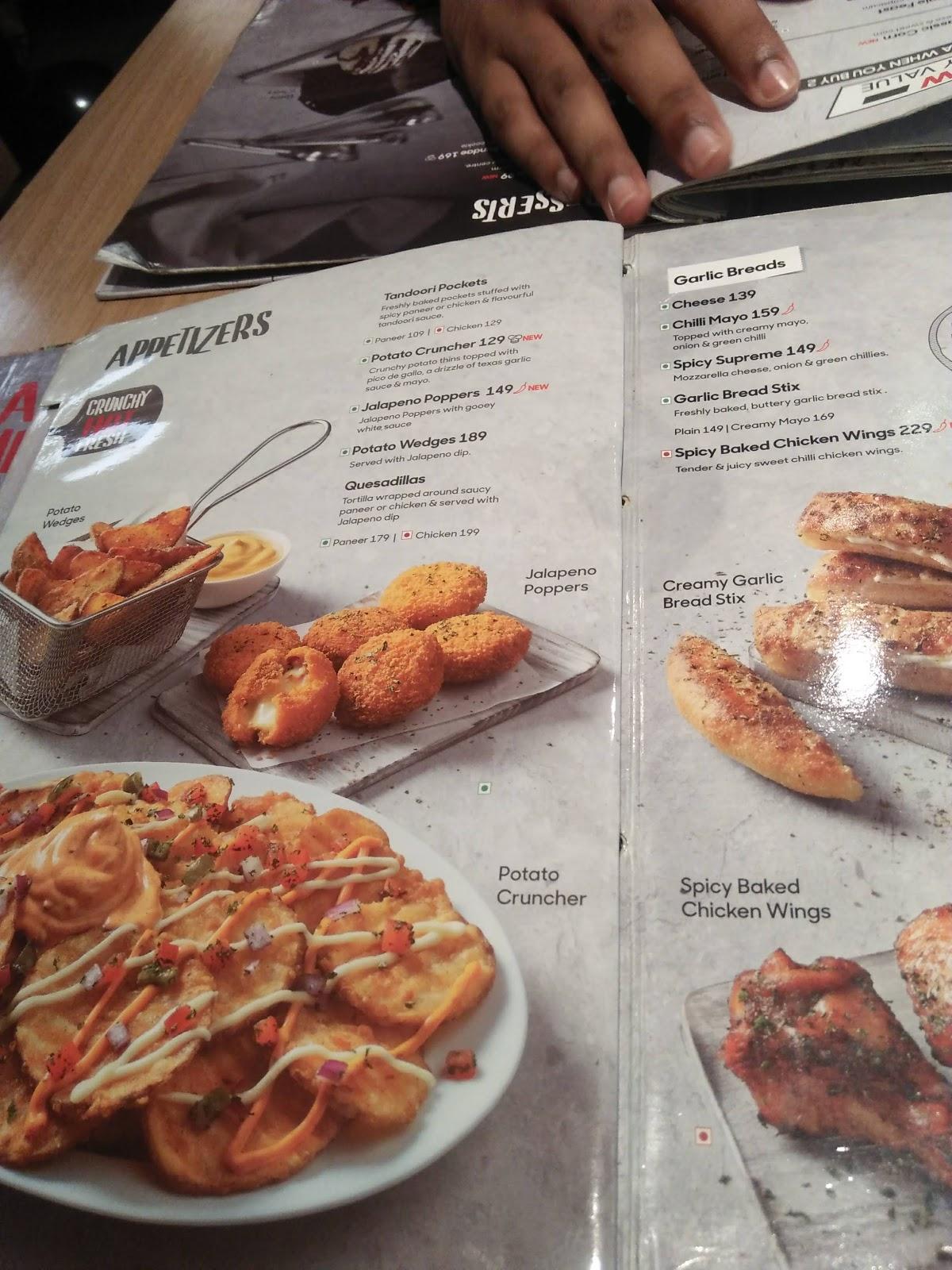 Menu at Pizza Hut, Noida, B 408