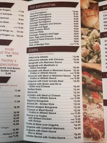 Menu at Cugino's Italian Deli & Pizzeria, Las Vegas