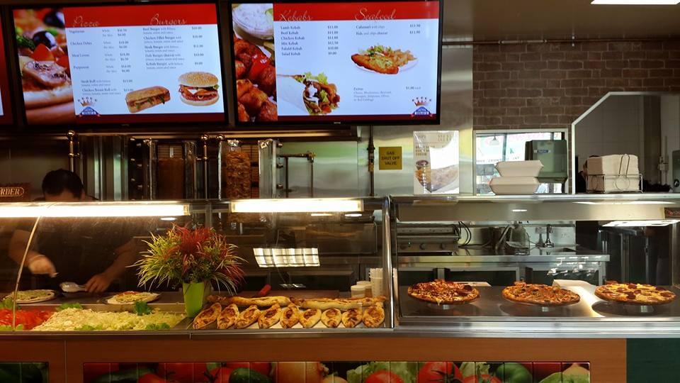 Menu at Darwin Kebab and Pizza restaurant, Berrimah