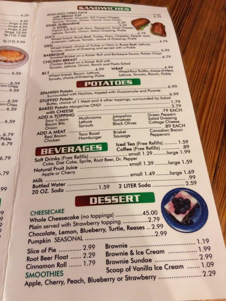 Menu at High Street Pizza pizzeria, Antlers
