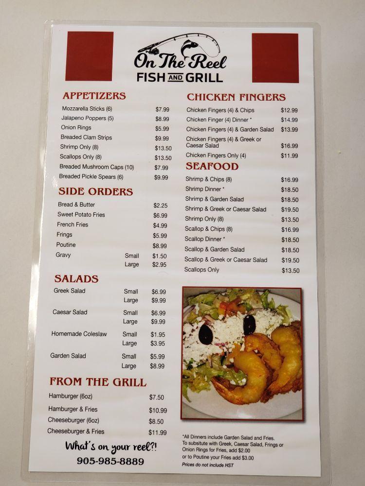 Menu at Fico Fusion Cuisine Inc restaurant, Port Perry