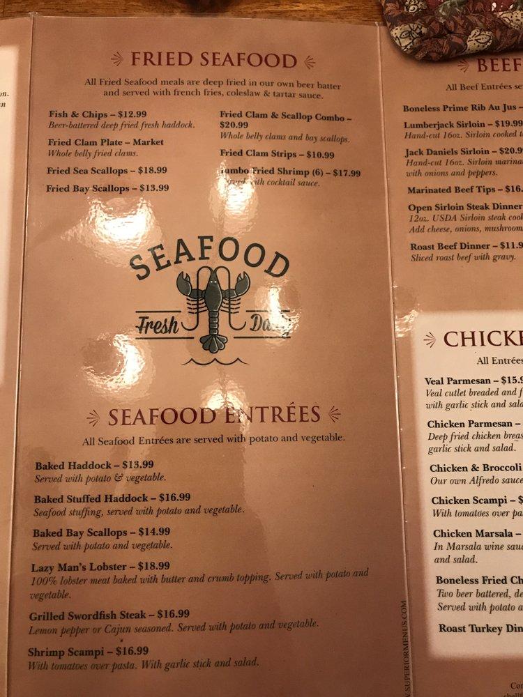 Menu at Hanna's Place restaurant, Uxbridge