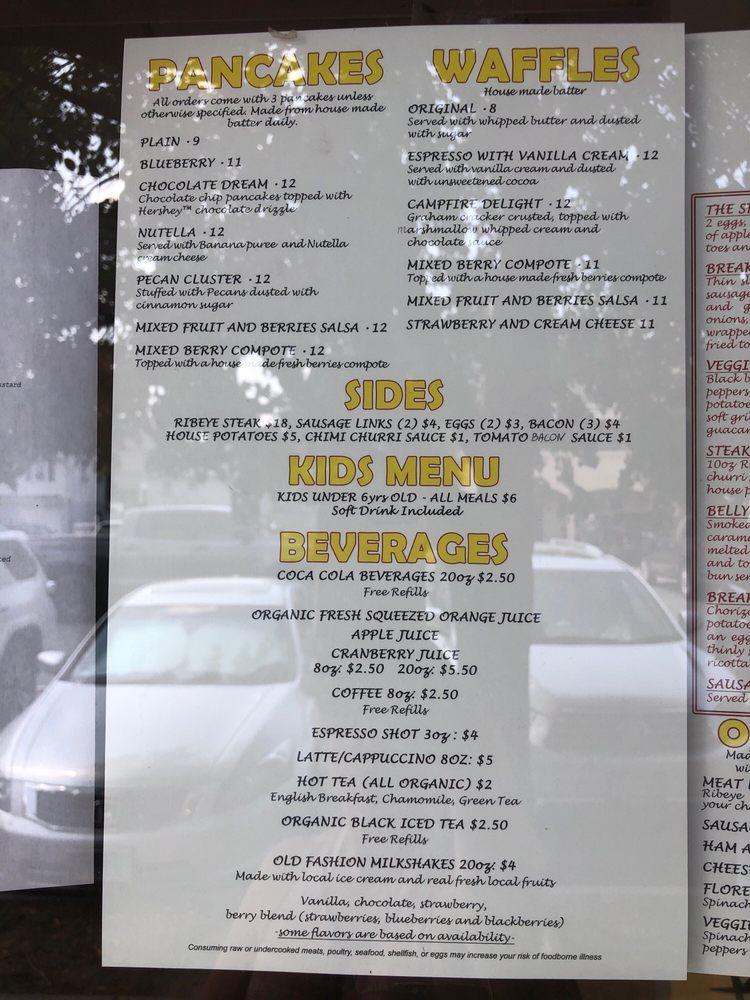 Menu at Breakfast Guru Restaurant & Bar, Rehoboth Beach