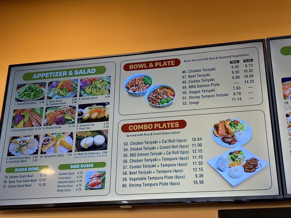 Menu at Rolling Rice restaurant, Rosemead