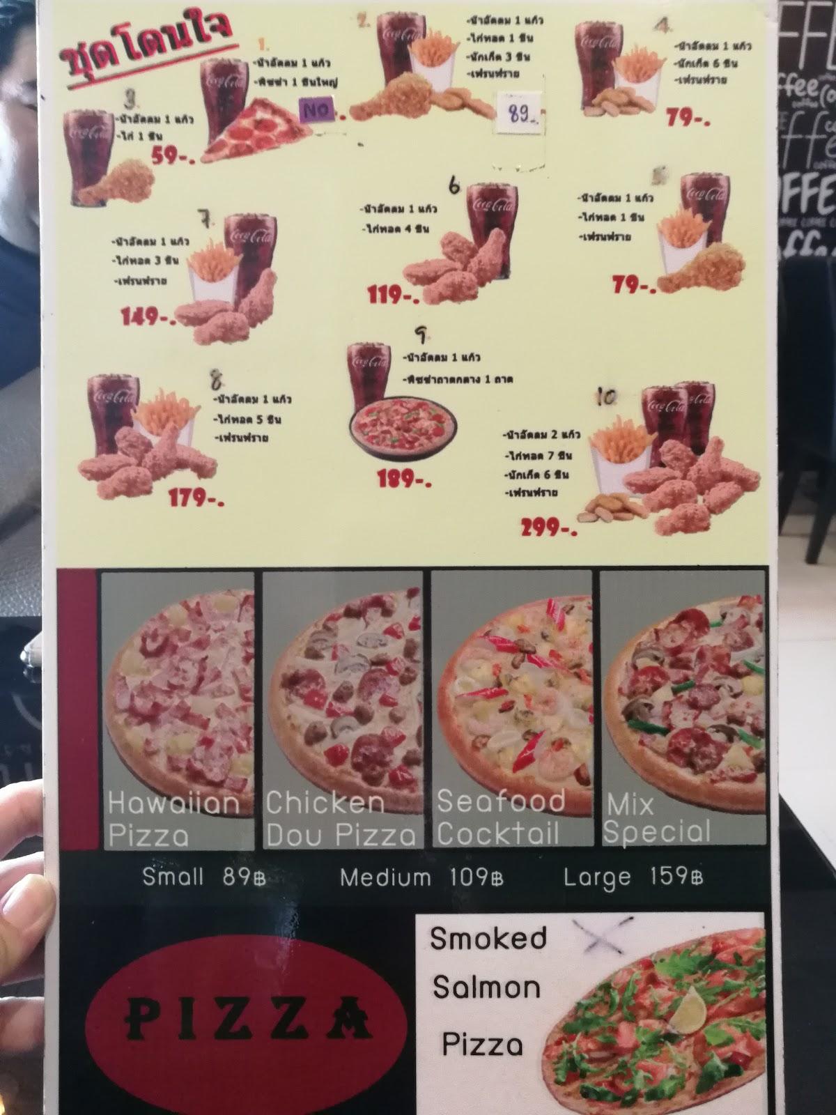 Menu at Southern Restaurant, Su-ngai Kolok