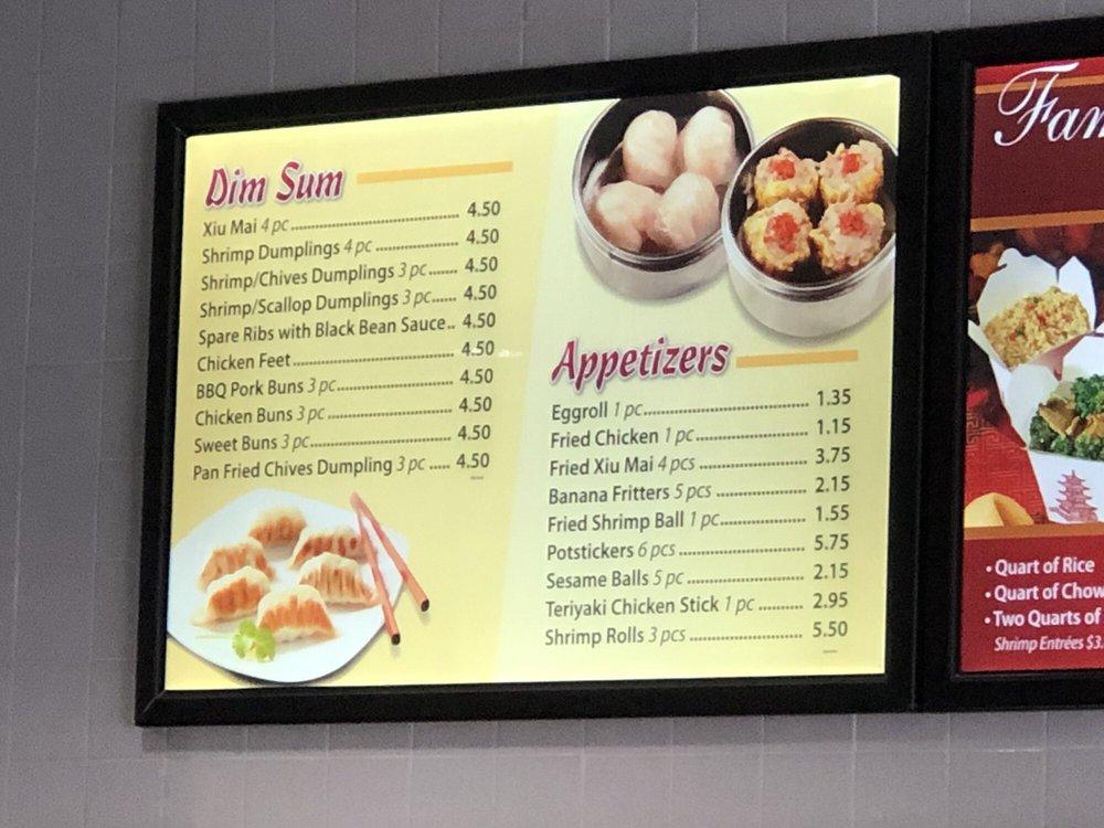 Menu at King Egg Roll restaurant, San Jose, 980 Lundy Ave