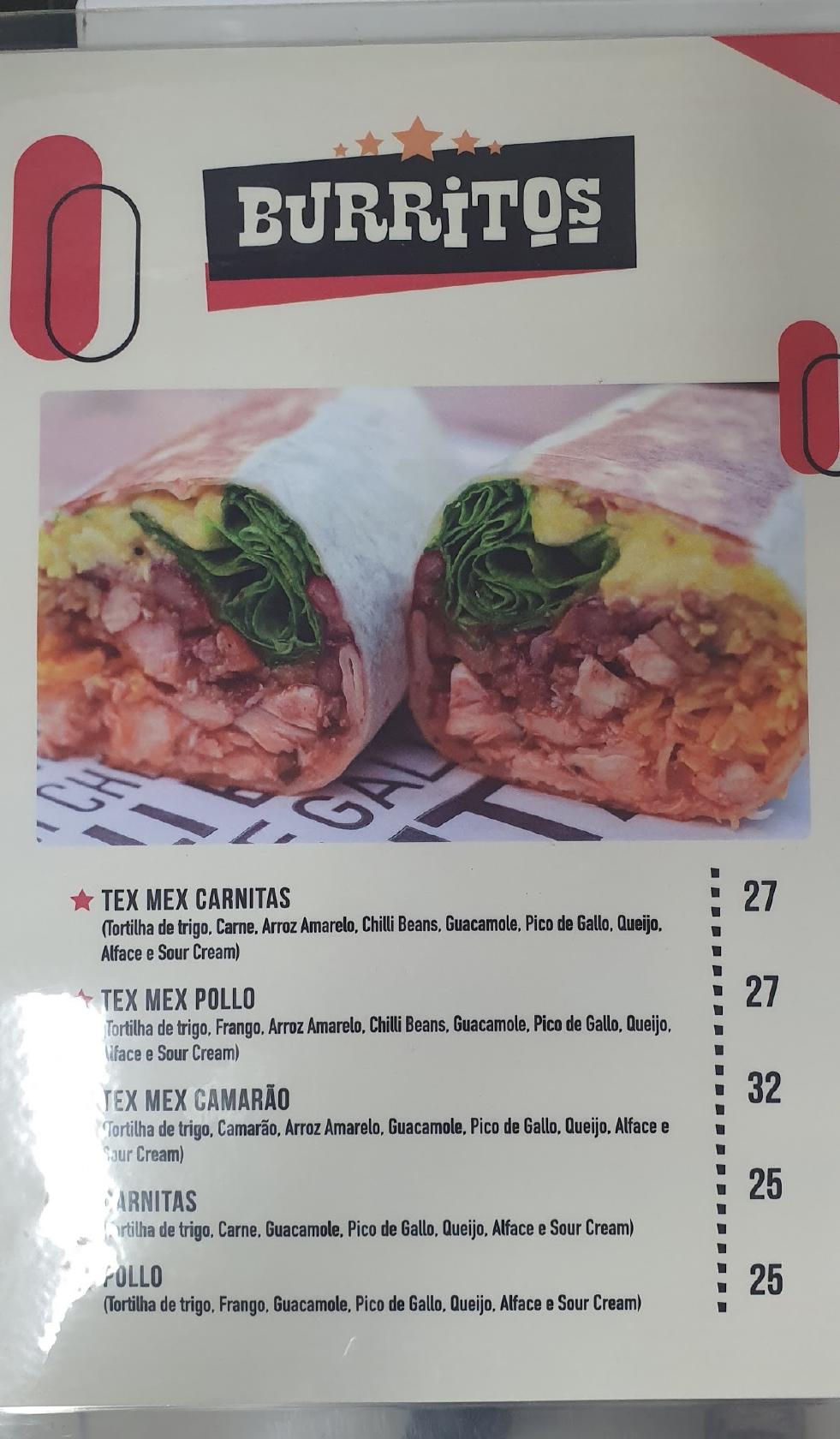 Menu at Señor Ramirez Mexican Food - Londrina PR restaurant, Londrina