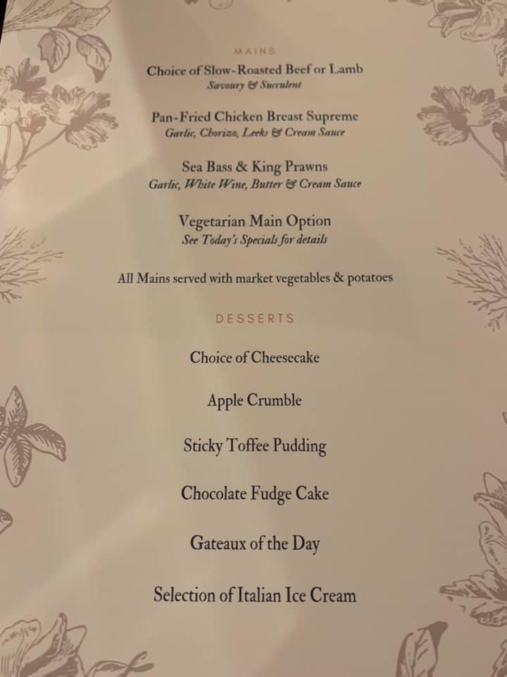 Menu at Waggon Inn pub & bar, Rochdale
