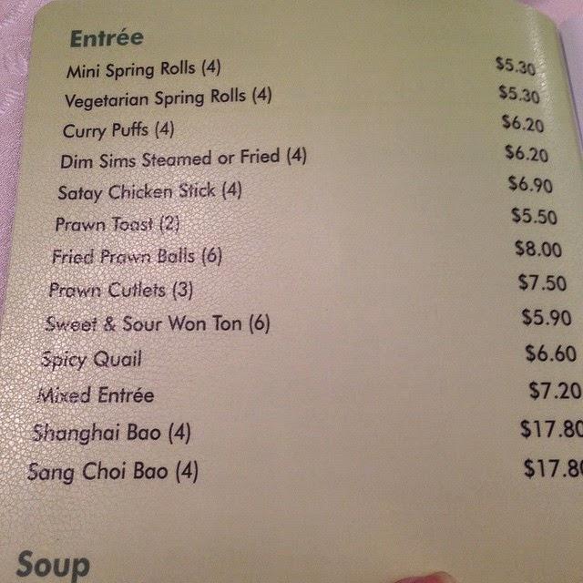 Menu at Kam Fay Chinese Restaurant, Cleveland