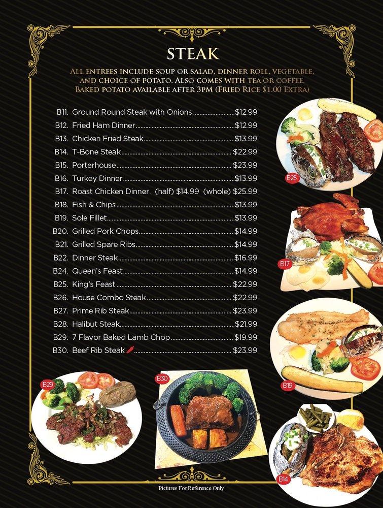 Menu at Canton Restaurant, Barstow