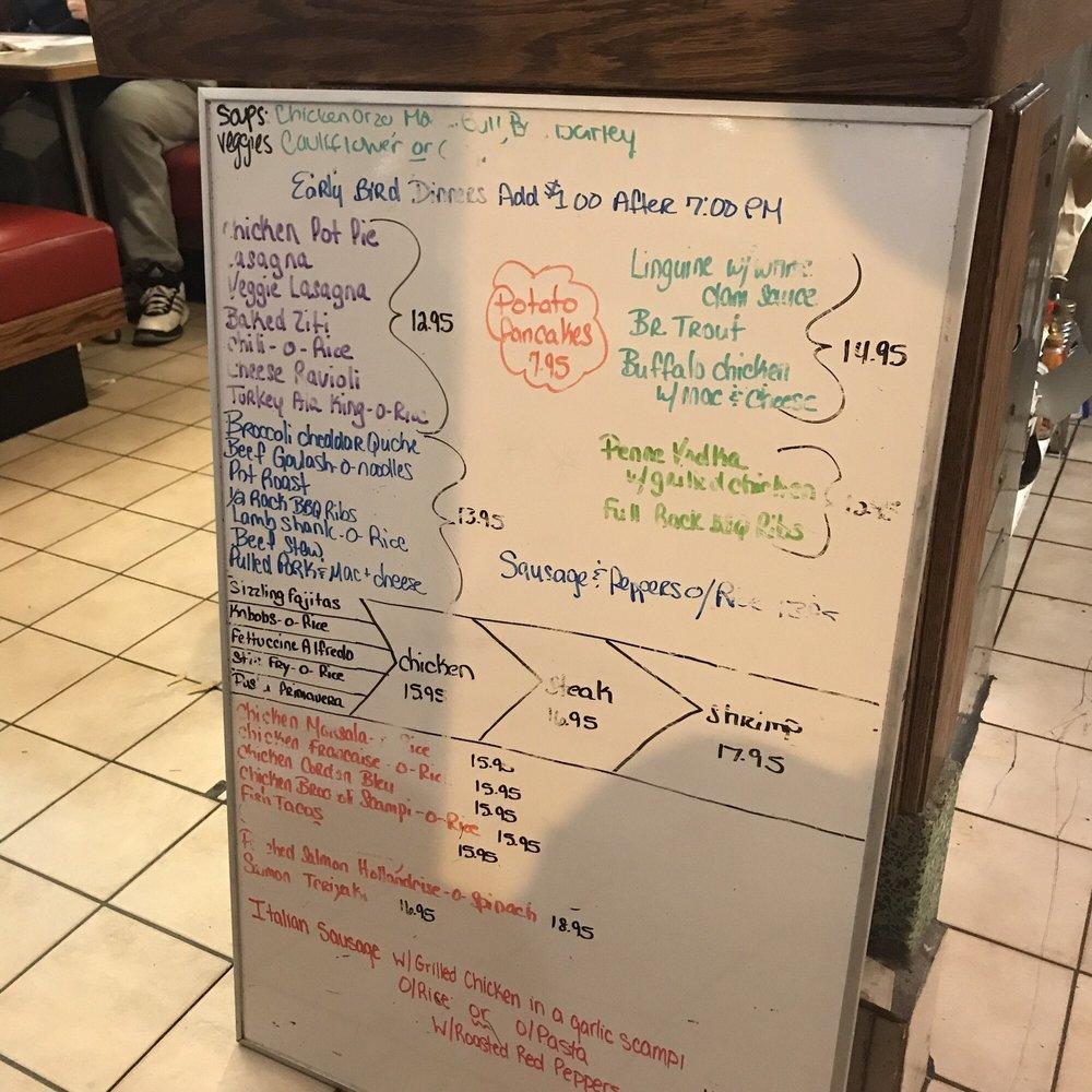Menu at Miss Monticello Diner restaurant, Monticello, 405 Broadway #1