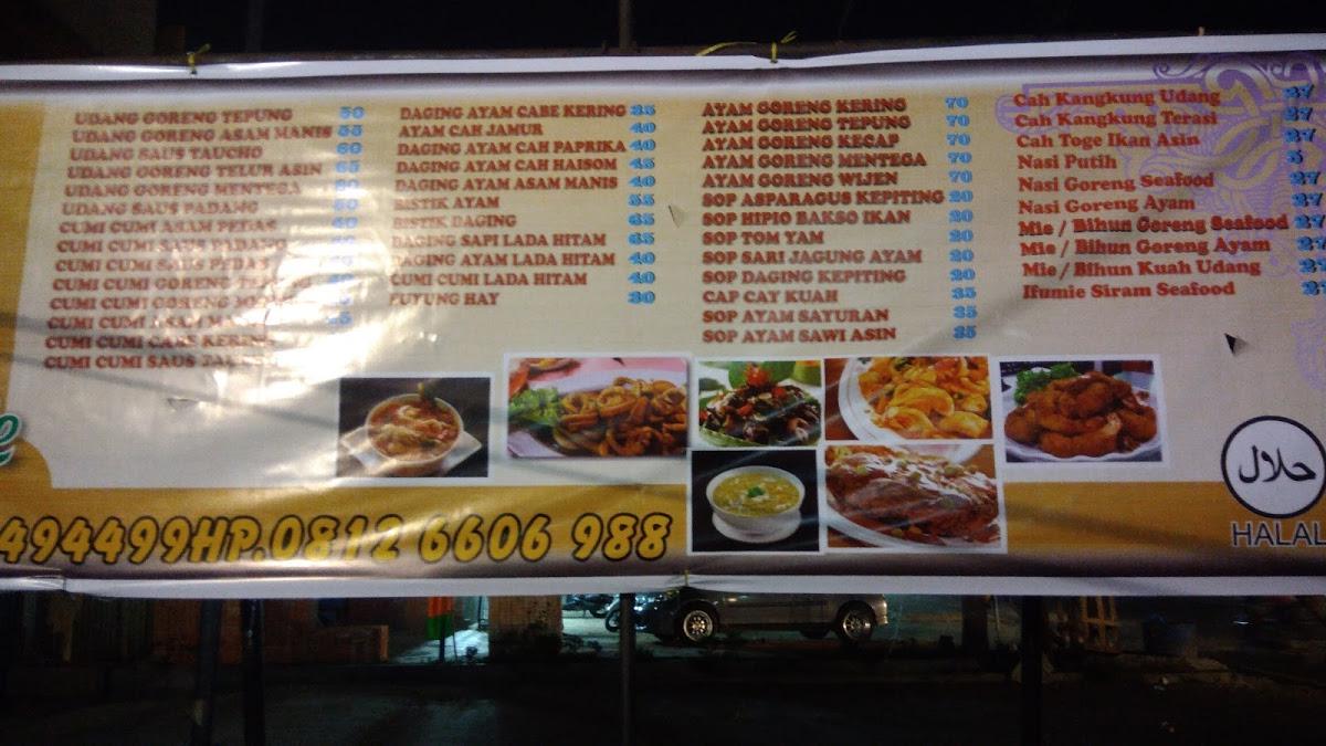 Menu at Resto & Cafe Solitaire, Pangkalan Kerinci Kota